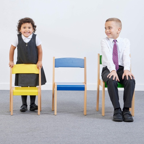 Beechwood Stackable Chairs Natural | Profile Education