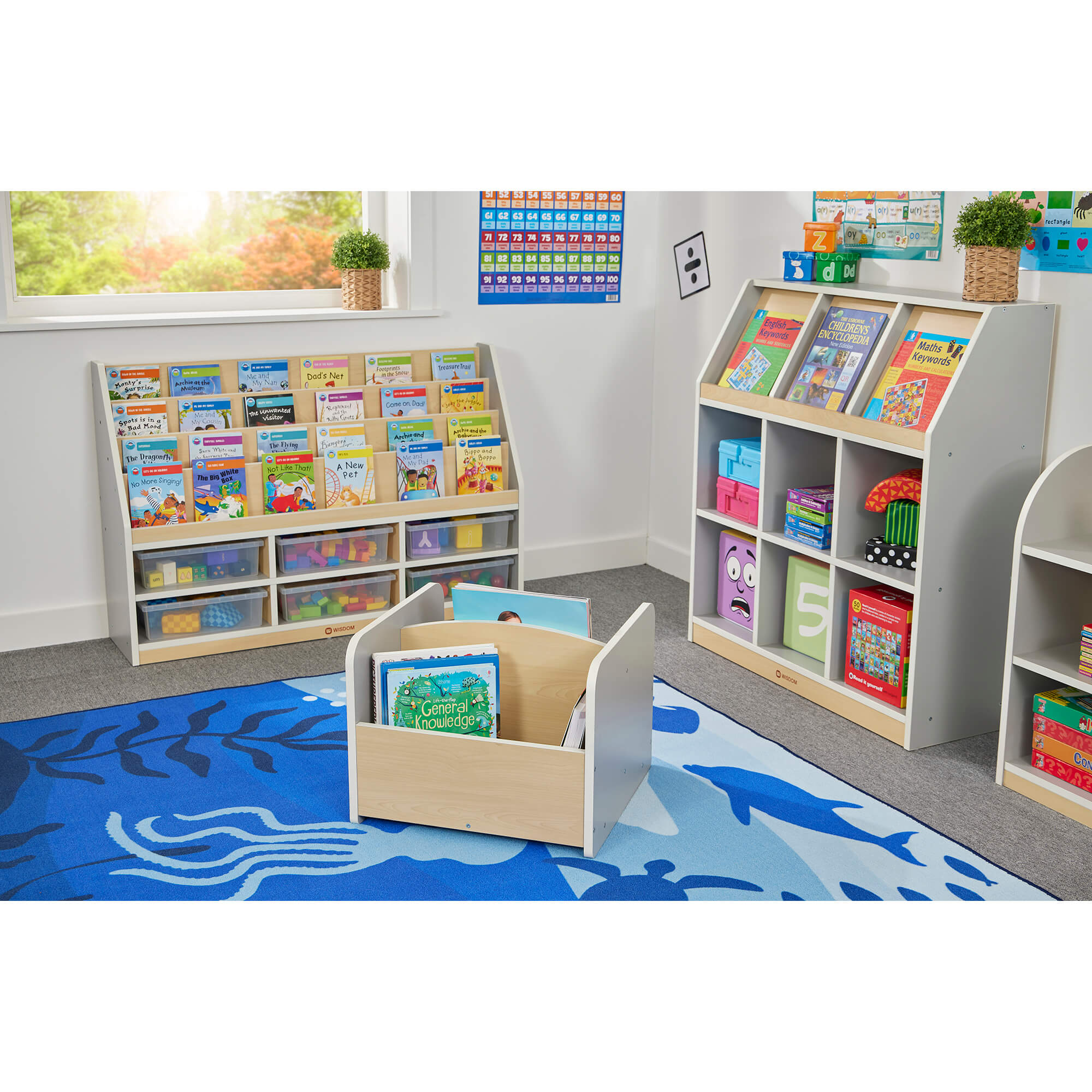 Modern Thrifty Big Book Storage Unit | Profile Education