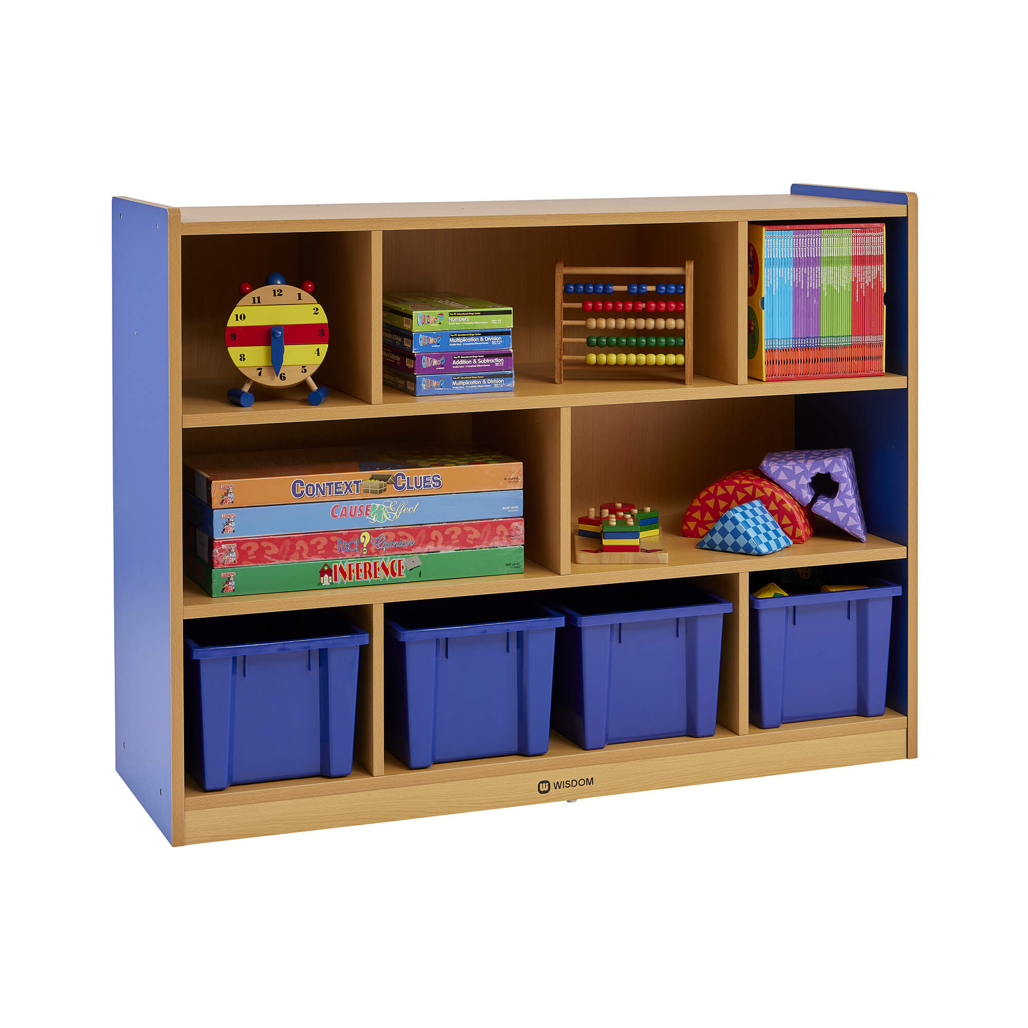 Milan 8 Compartment Cabinets with 4 Trays | Profile Education