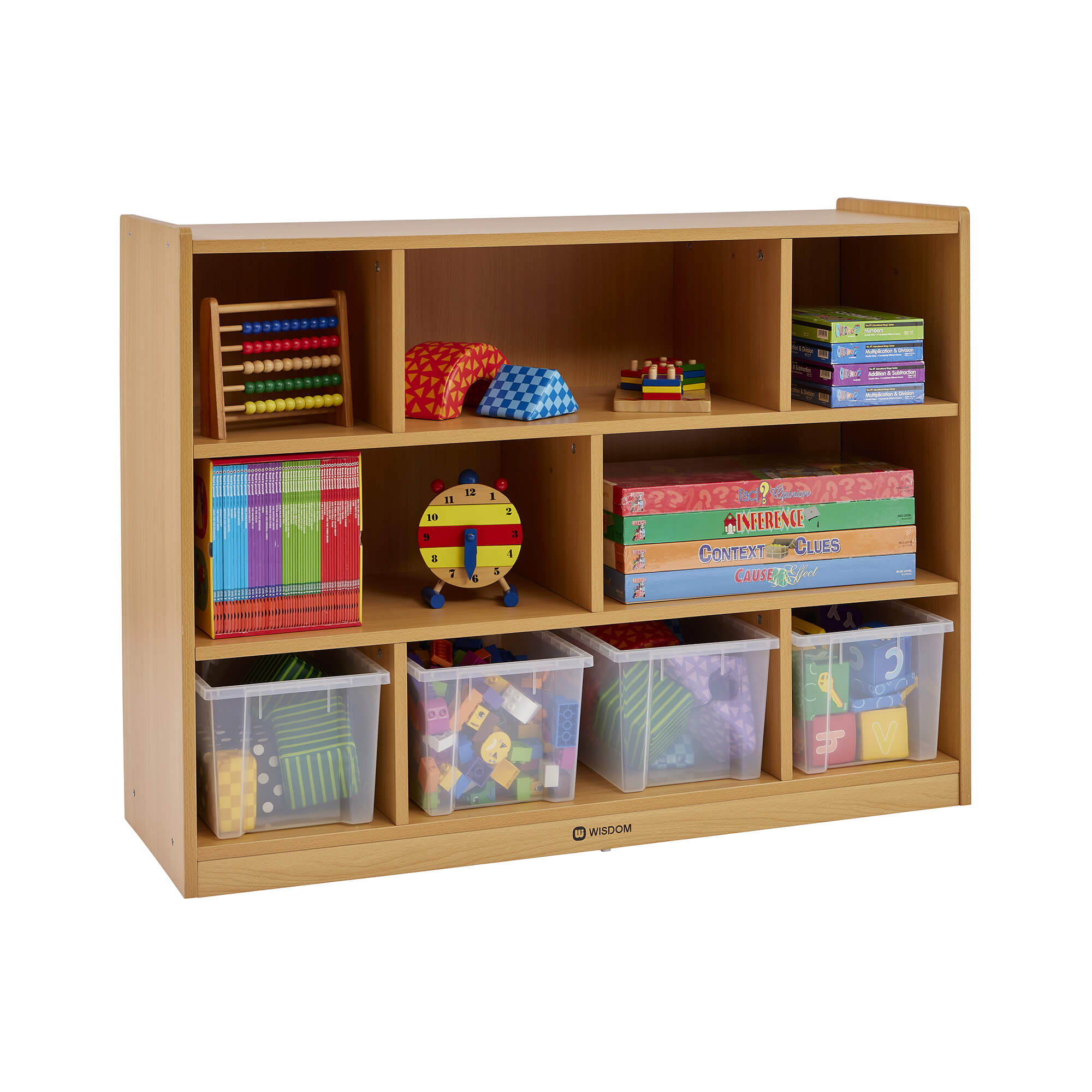 Milan 8 Compartment Cabinets with 4 Trays | Profile Education