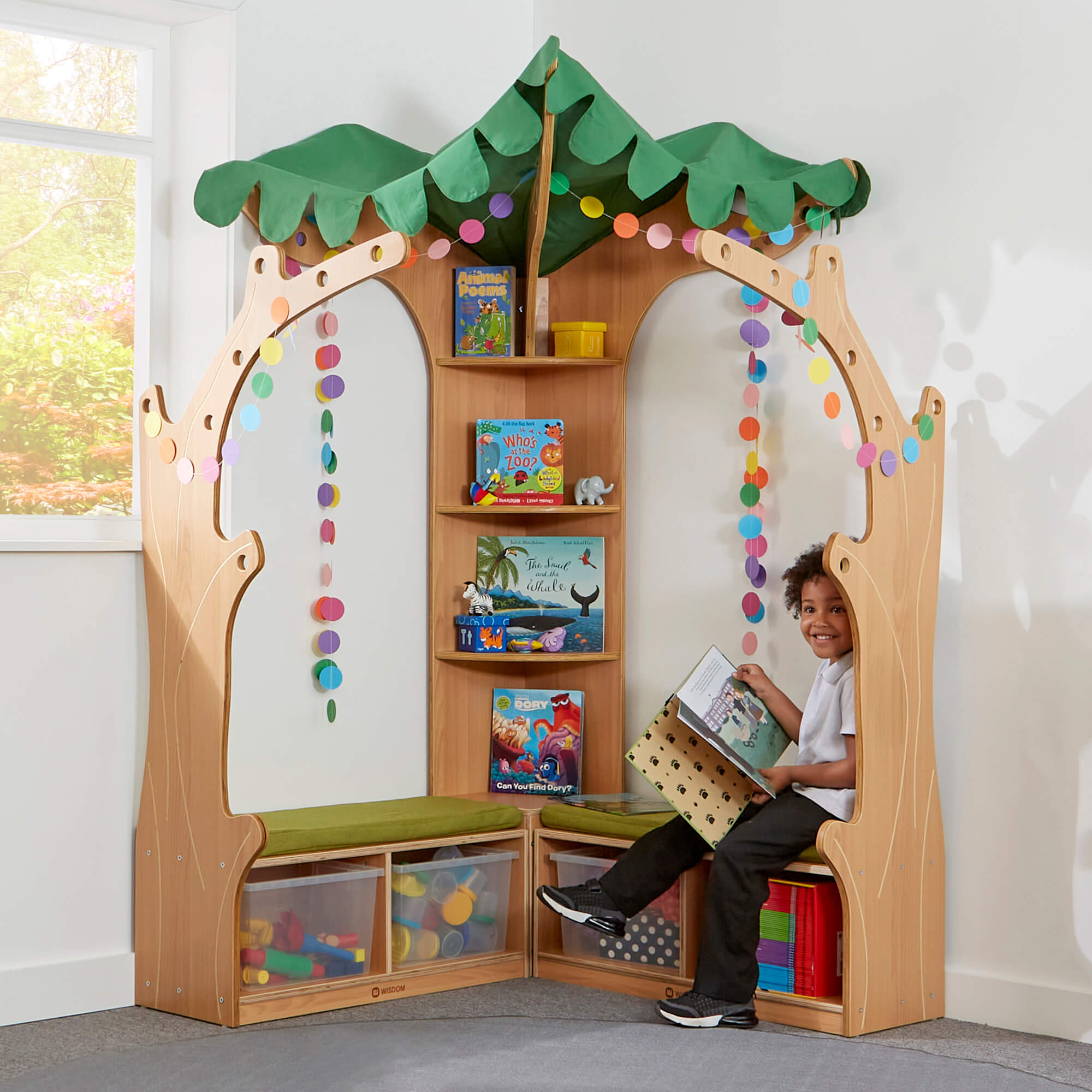 Zona Tree House Library Corner | Profile Education