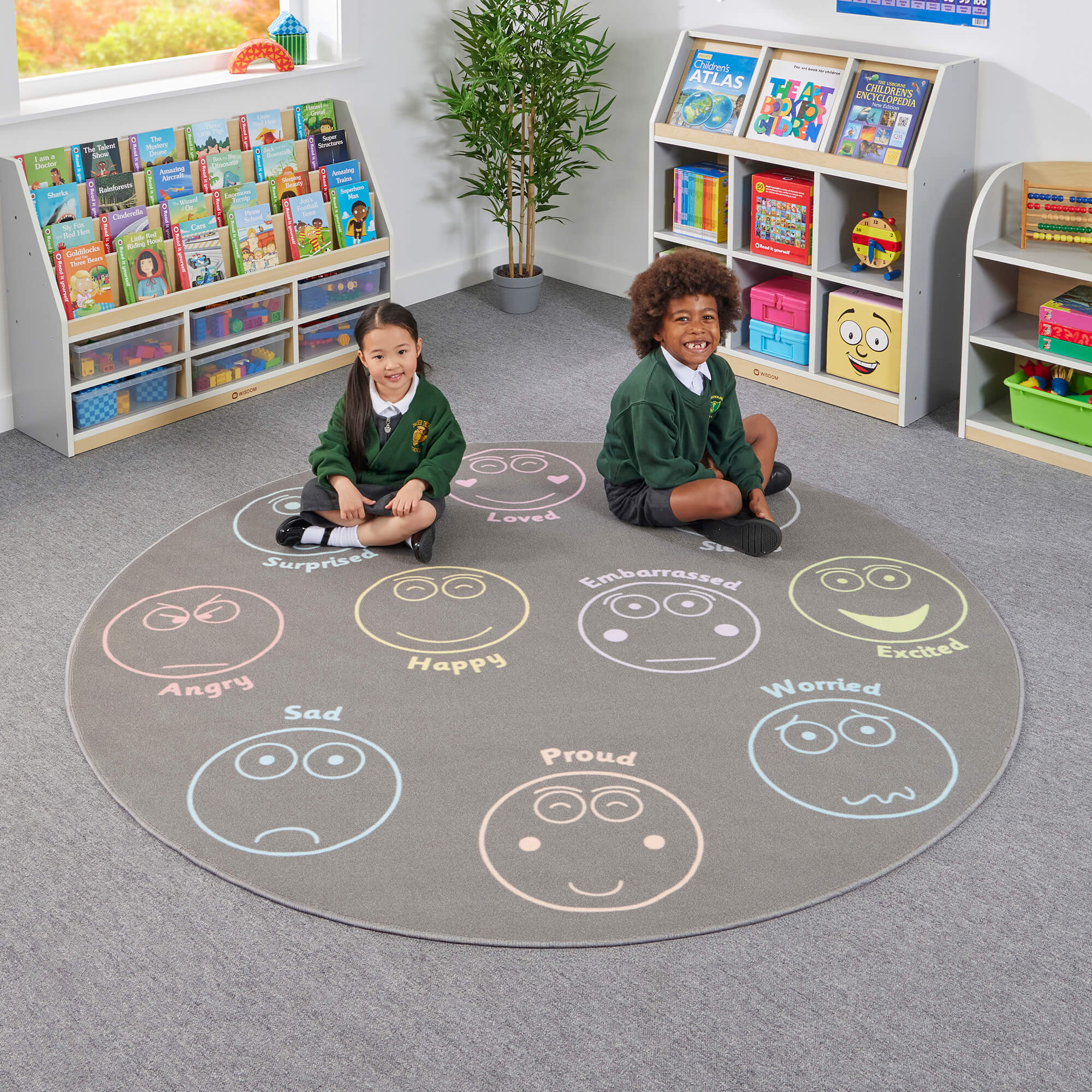 Emotions Round Rug | Profile Education