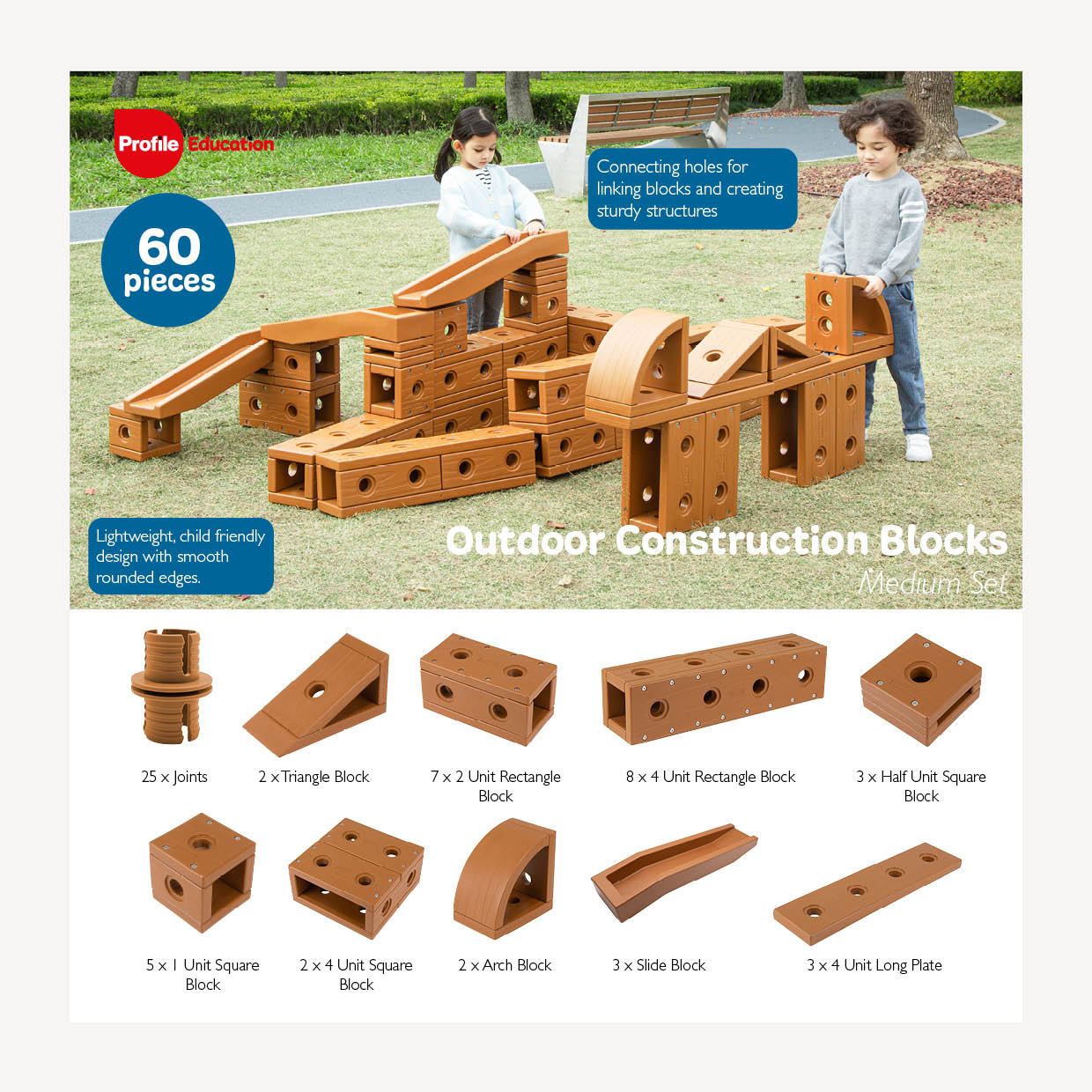 Outdoor Construction Blocks | Profile Education