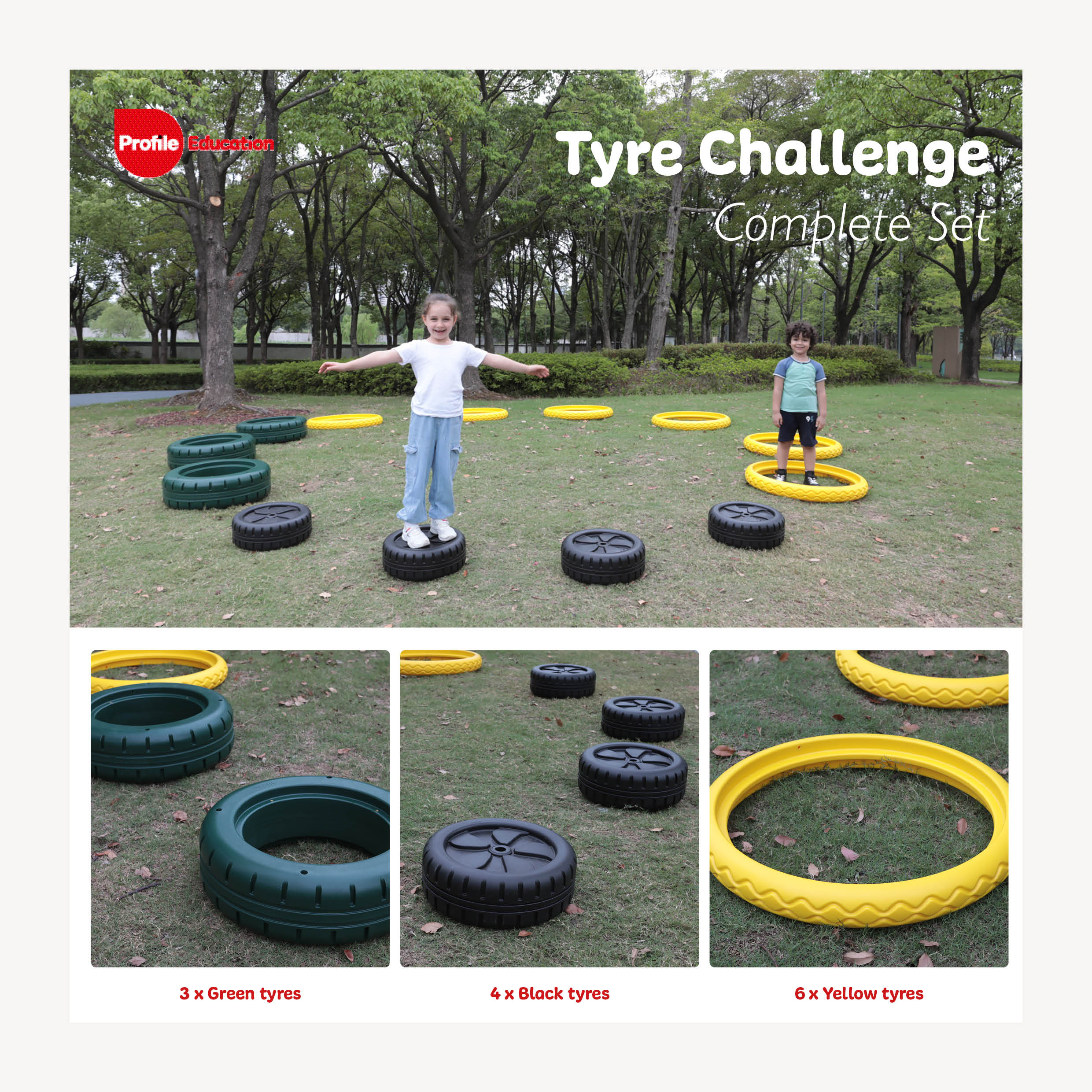 Tyre Challenge Set | Profile Education