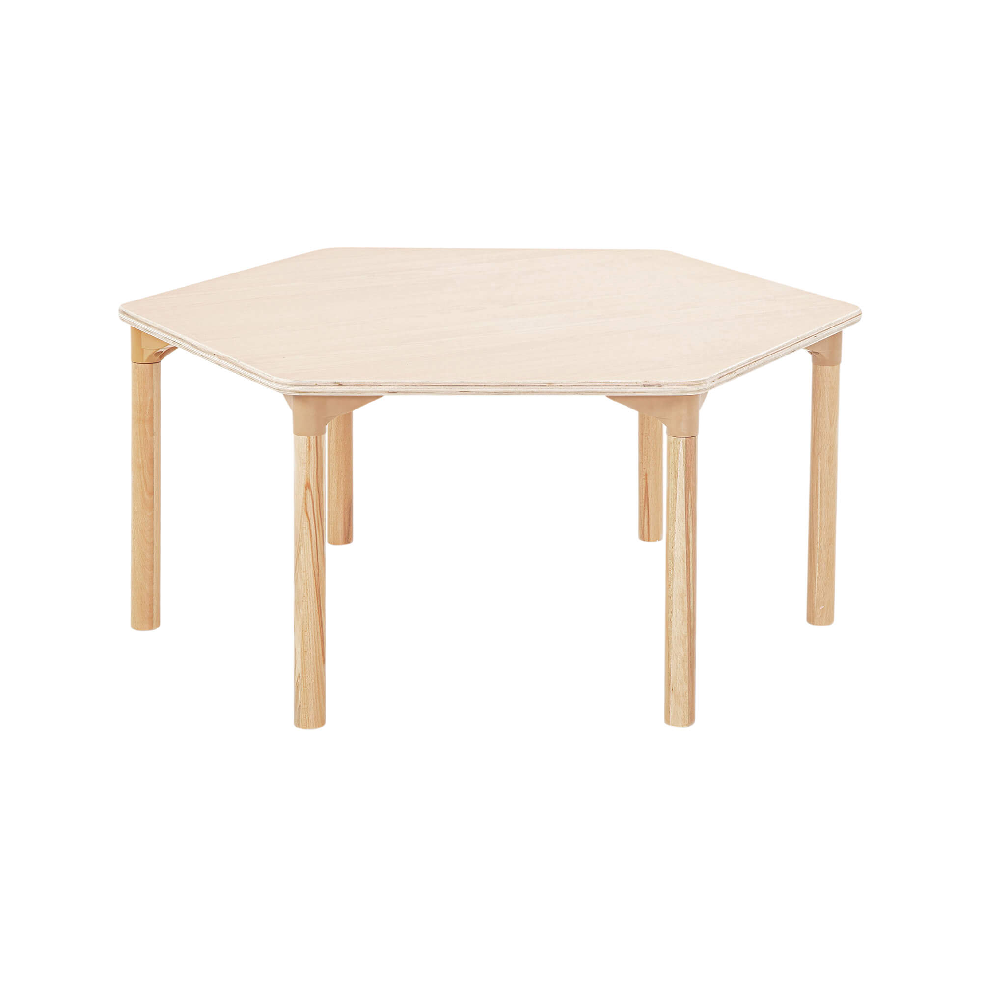 Beechwood Hexagon Table | Profile Education